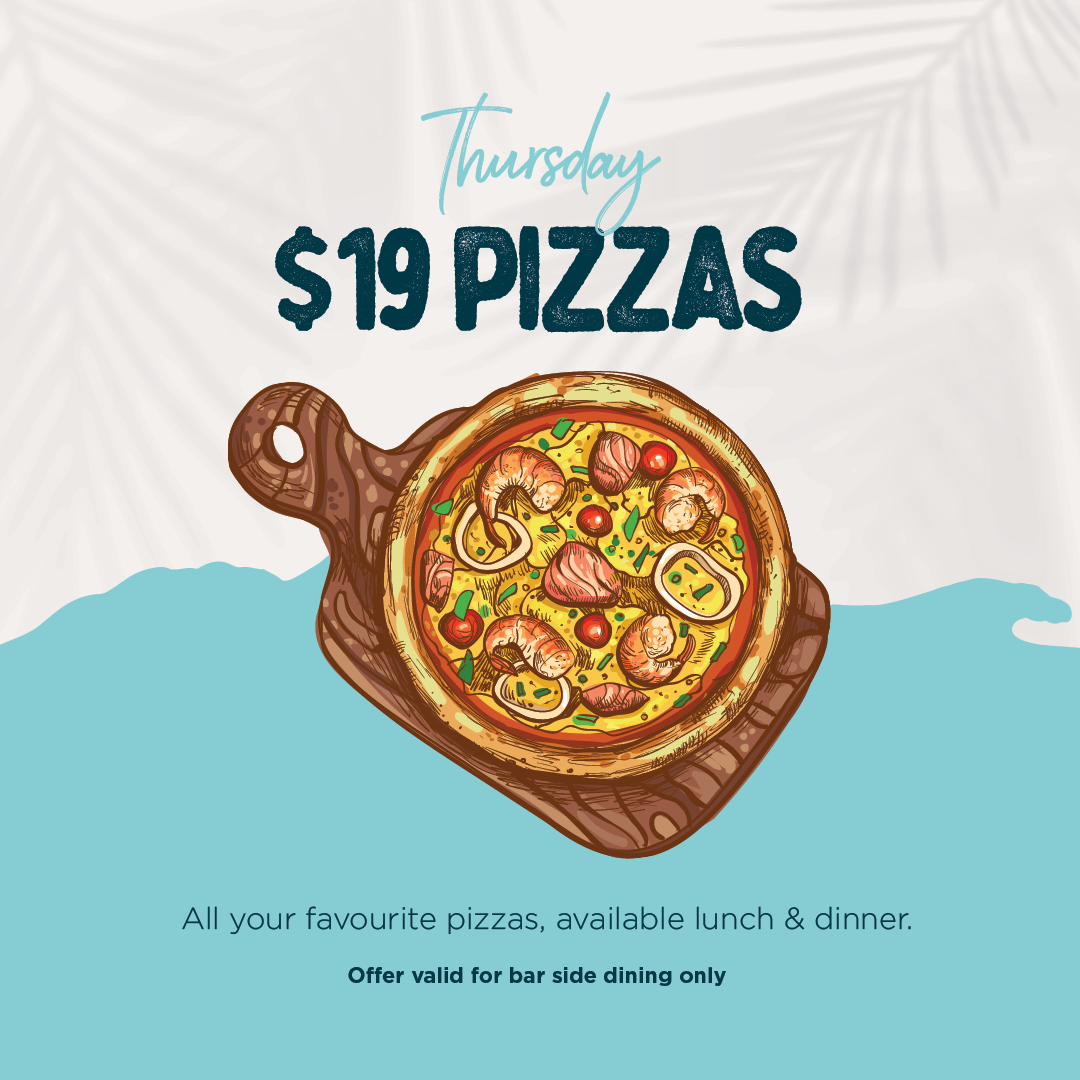 Thursday Pizza Special Townsville - The Watermark